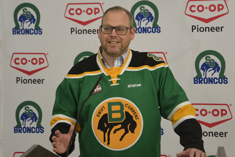 Sweater Review - Swift Current Broncos Alternate Jersey : r/NHLHUT